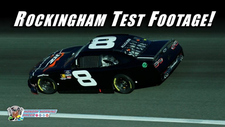 NASCAR | Rockingham Speedway Test Footage | 2025 | Truck Series ...