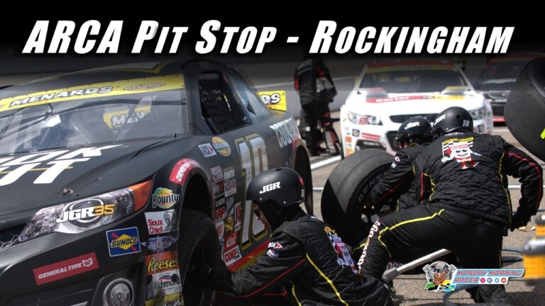 Joe Gibbs Racing ARCA Menards Pit Stop | Max Reaves | Rockingham ...